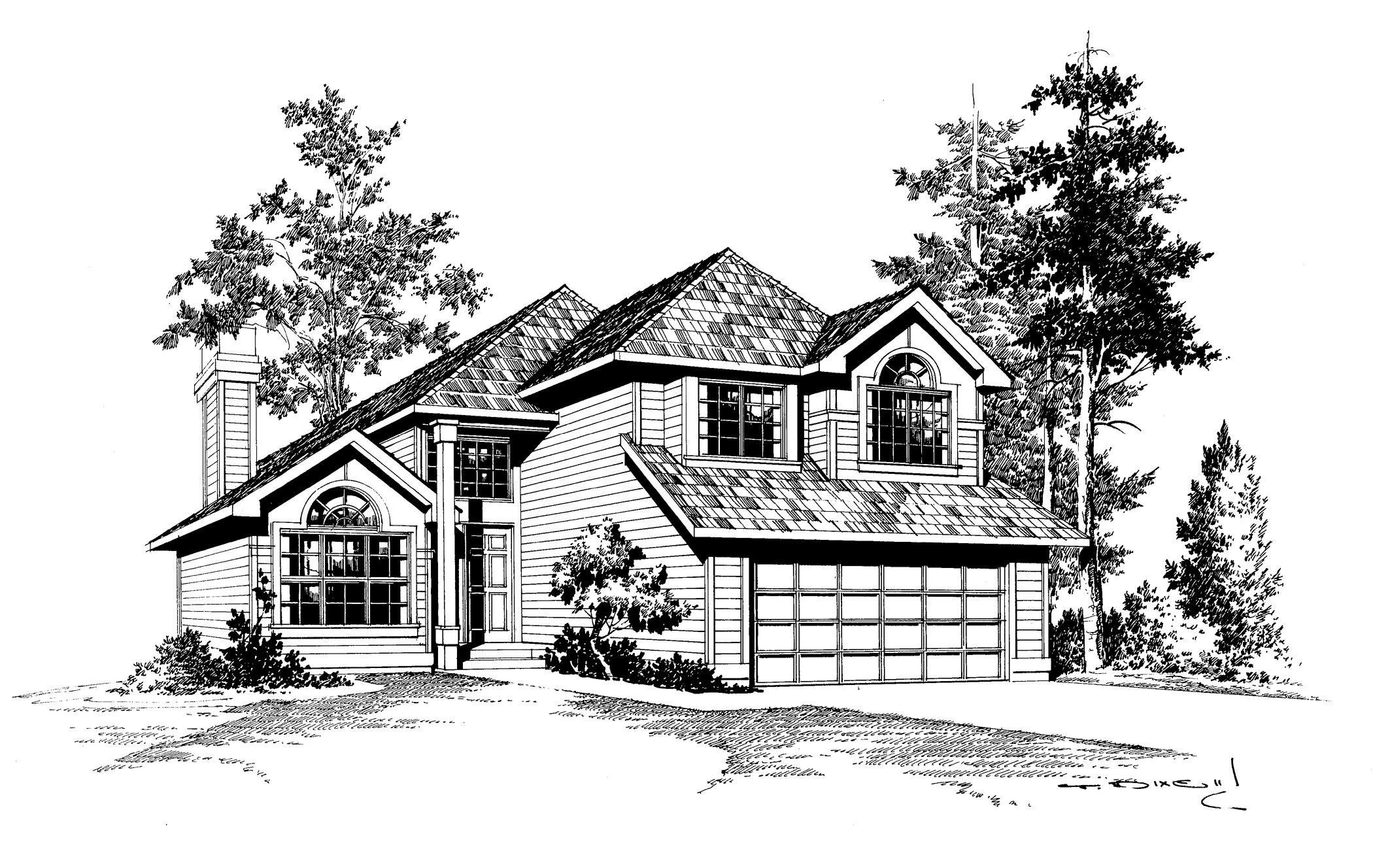 Architectural House Design Layout