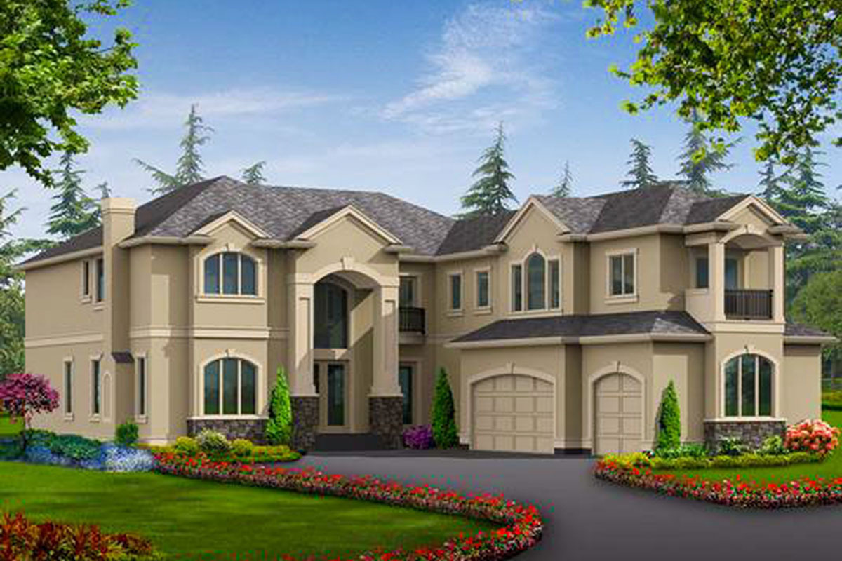 Two-Story Ceilings - 23359JD | Architectural Designs - House Plans