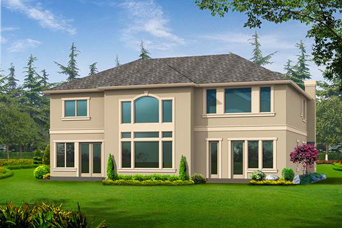 Two-Story Ceilings - 23359JD | Architectural Designs - House Plans