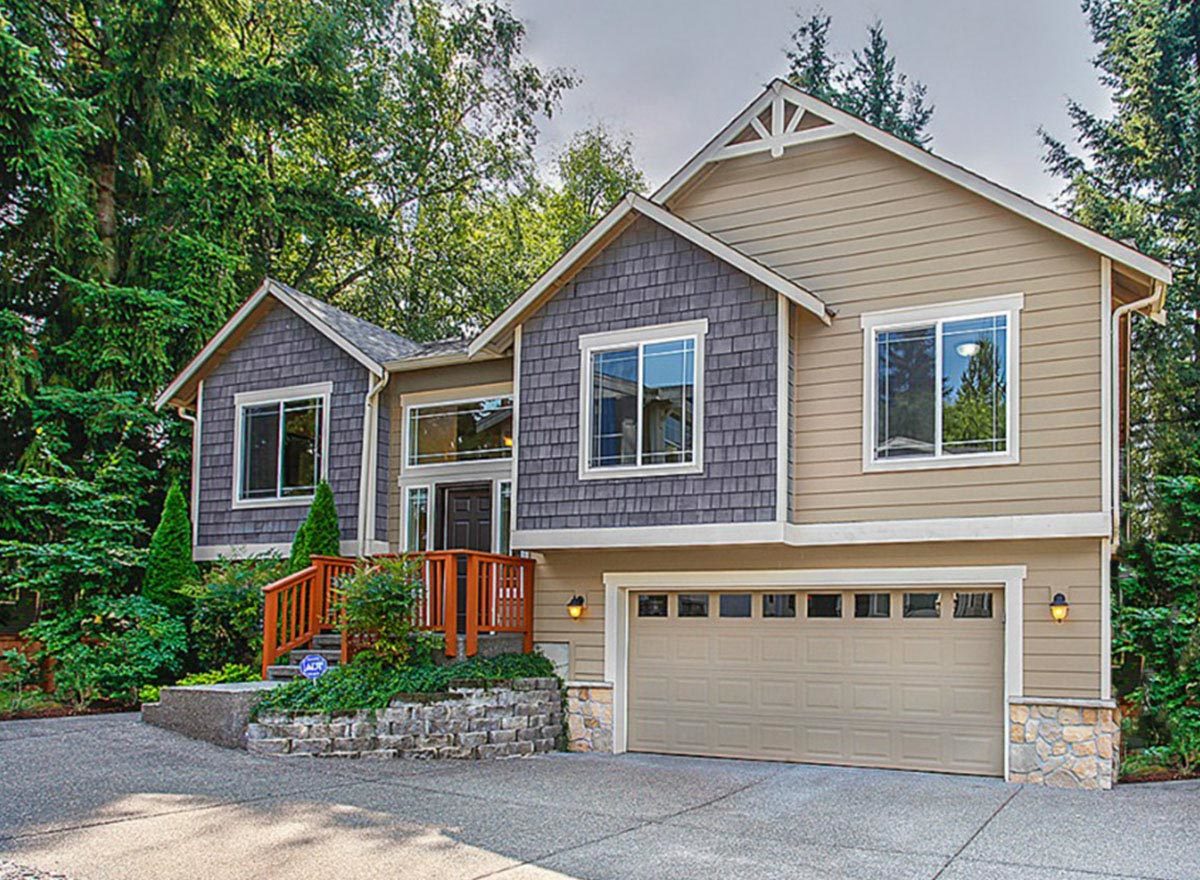 Spacious Split Level Home Plan - 23442JD | Architectural Designs ...