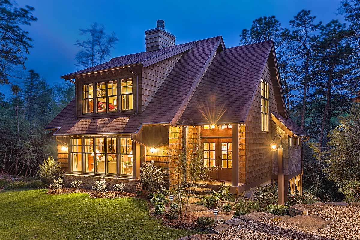 Plan 26609GG: Cottage Retreat with Finished Lower Level