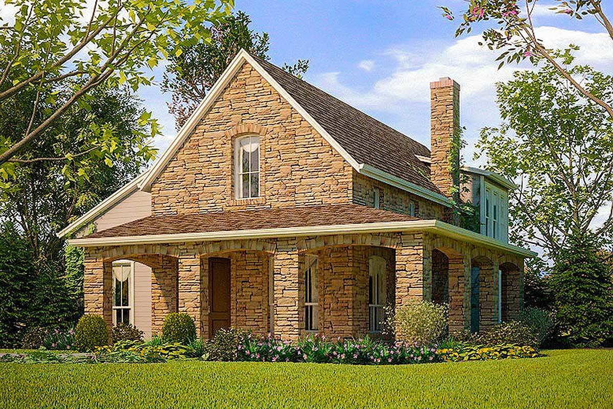 Casual Hill Country Cottage - 31094D | Architectural Designs - House Plans
