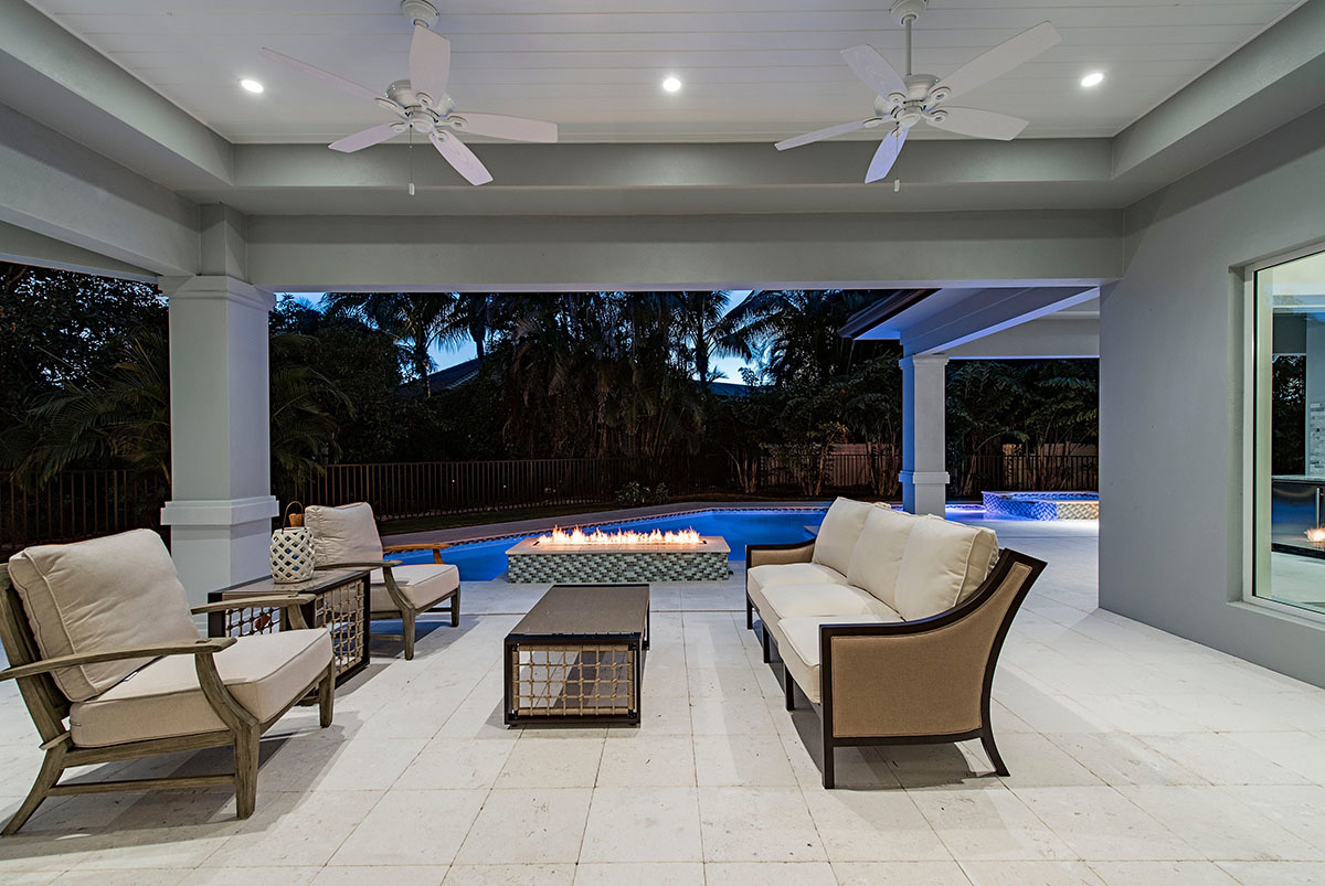 Covered Lanai Down and Balconies Up - 31820DN | Architectural Designs ...
