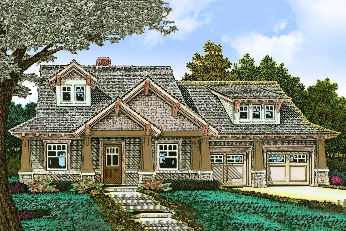 Hill Country Style Home Craftman