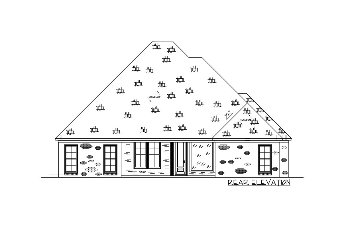 Four Bedroom Acadian House Plan - 83882JW | Architectural Designs ...