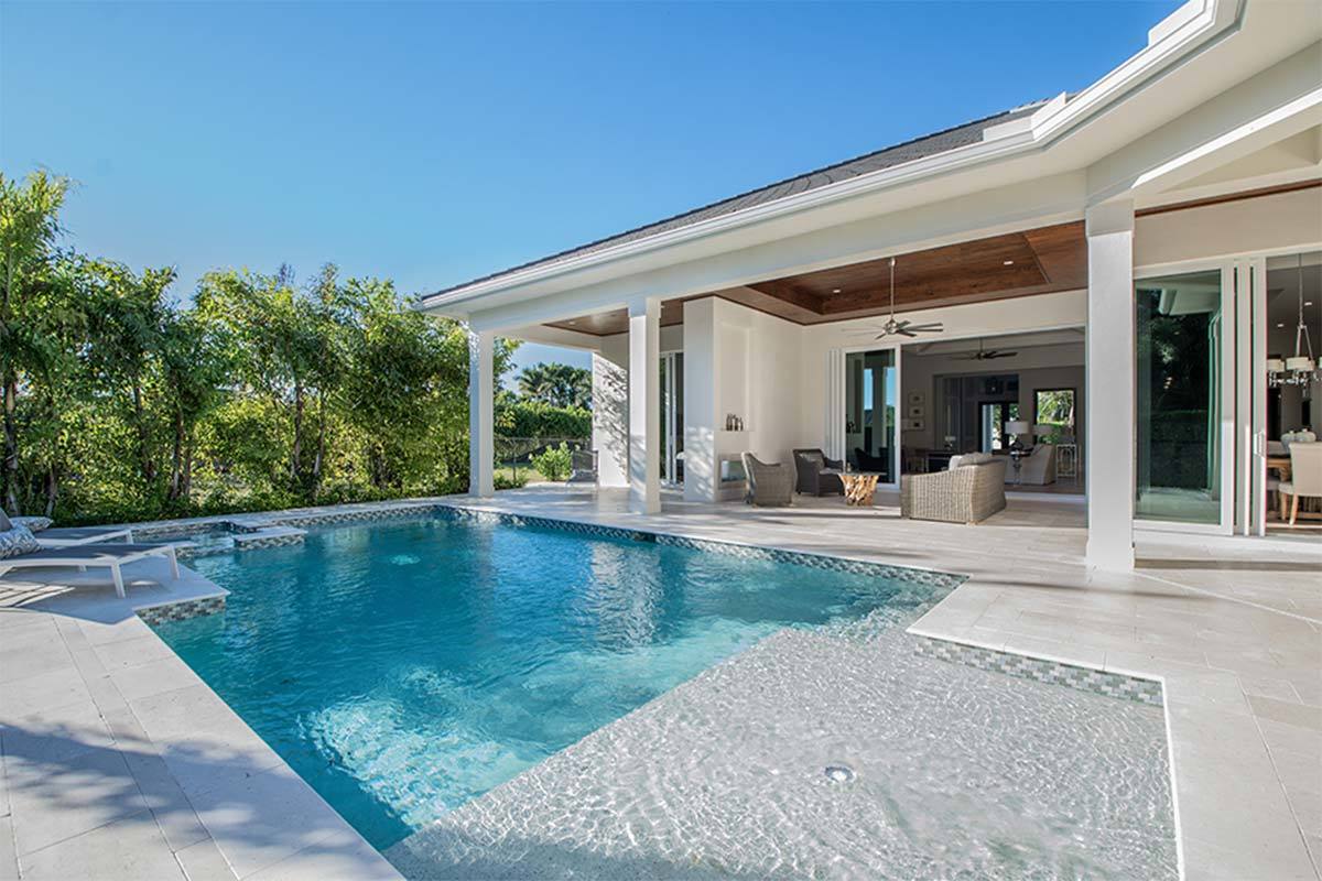 Florida House Plan with Indoor/Outdoor Living - 86023BW | Architectural ...