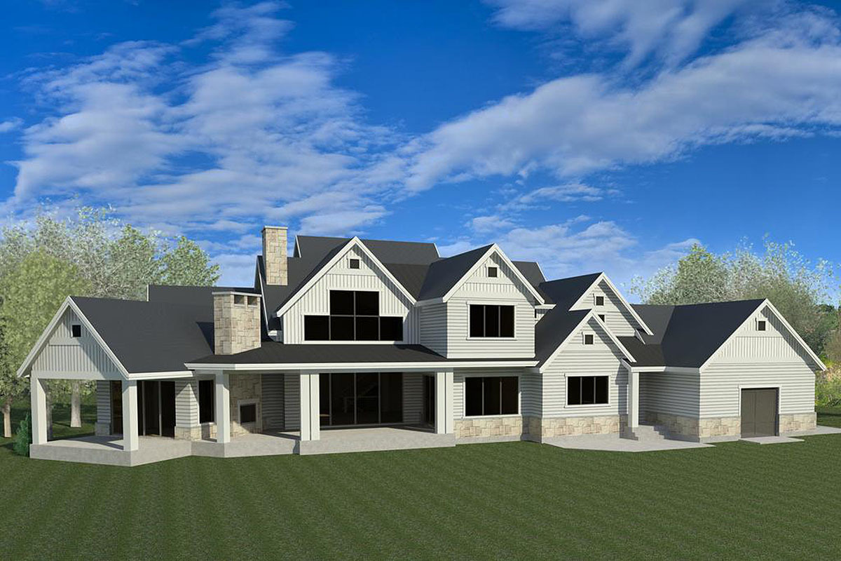Luxurious 6 Bed House Plan With 3 Levels Of Living - 290008IY ...