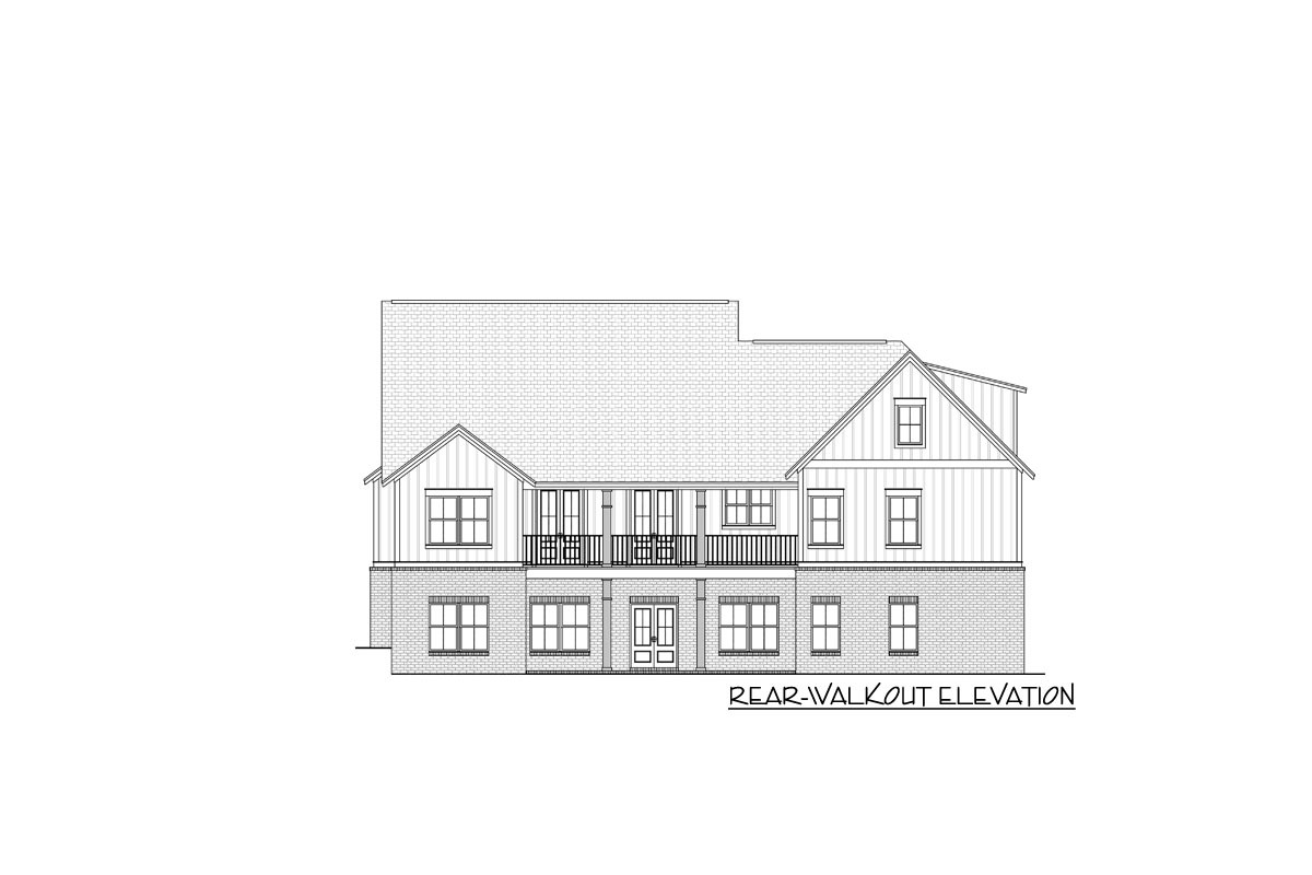 Budget Friendly Modern Farmhouse Plan with Bonus Room - 51762HZ ...