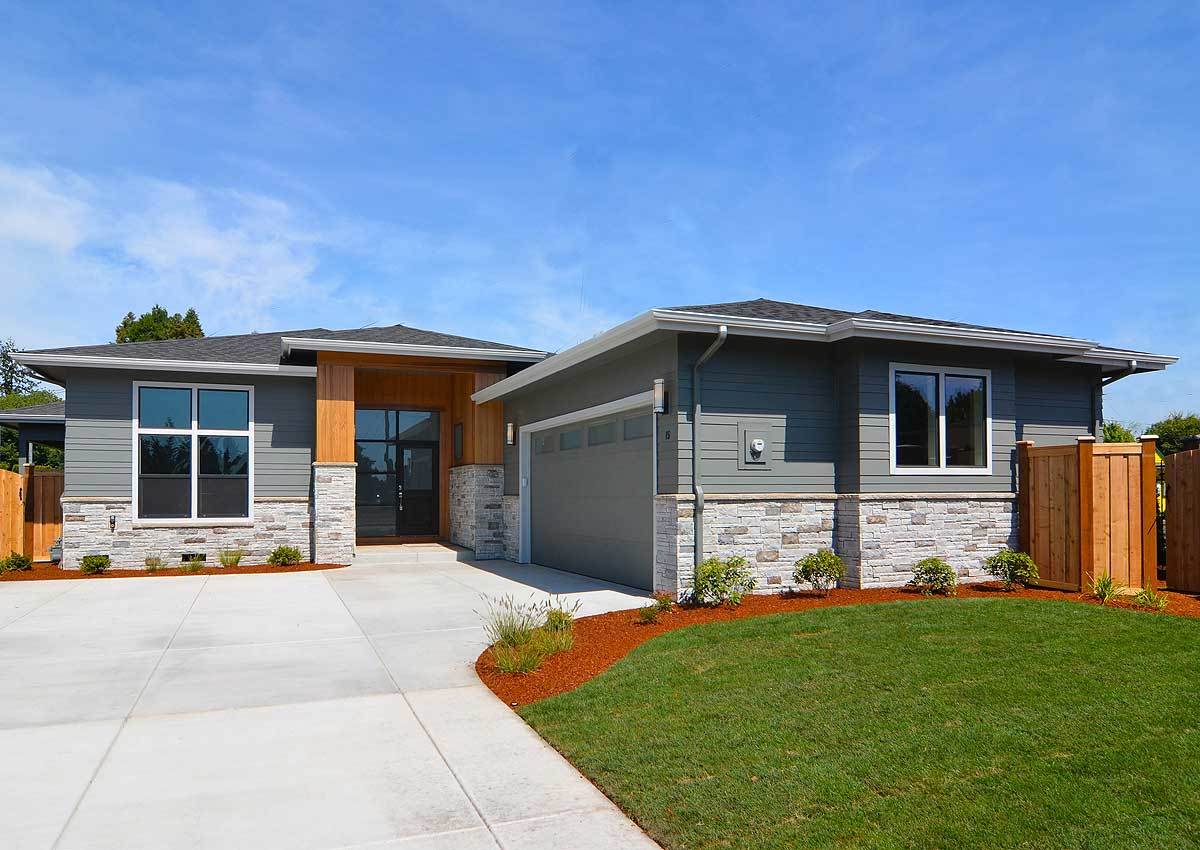 Modern Prairie Style House Plan with 3 Beds - 72866DA | Architectural ...