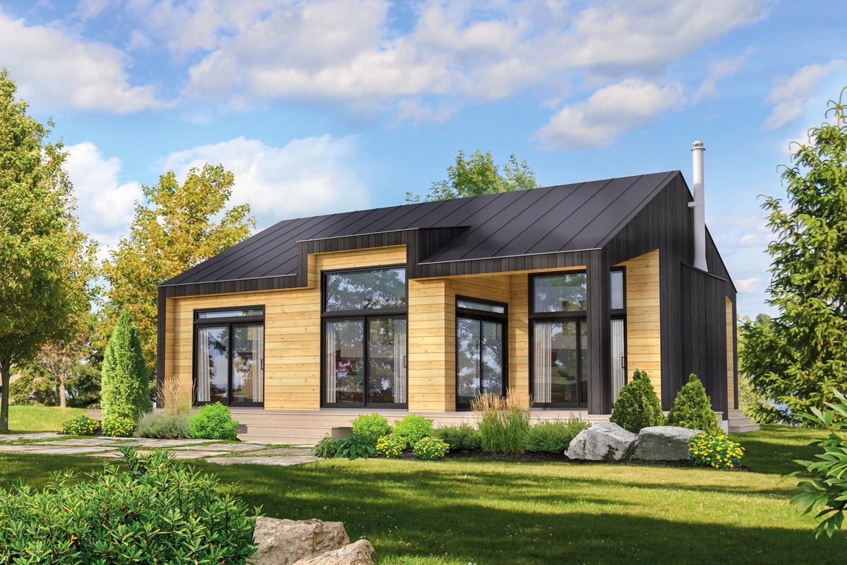 Bright and Airy Vacation Getaway - 80900PM | Architectural Designs ...