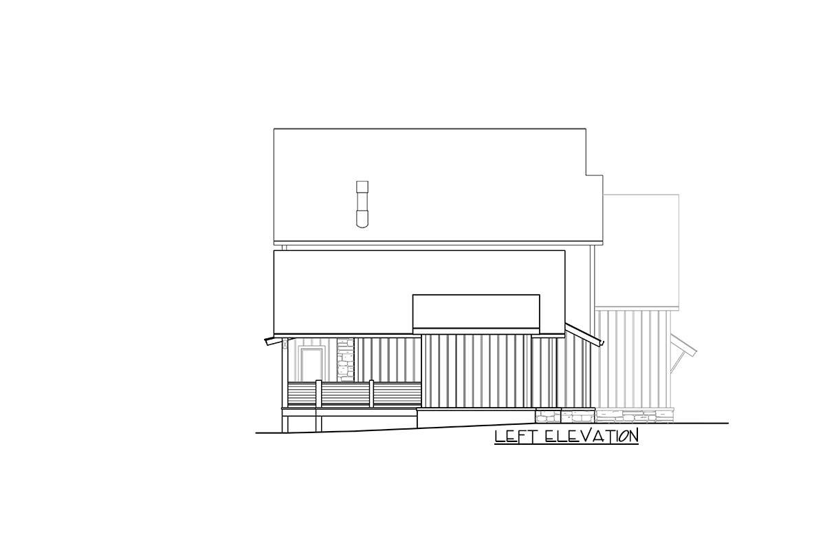 Modern Farmhouse Plan with Secluded Master Wing - 18835CK ...