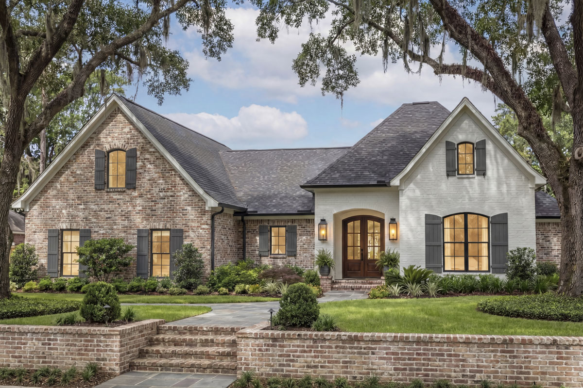 Plan 51768HZ: Exclusive Charming French Country House Plan With ...