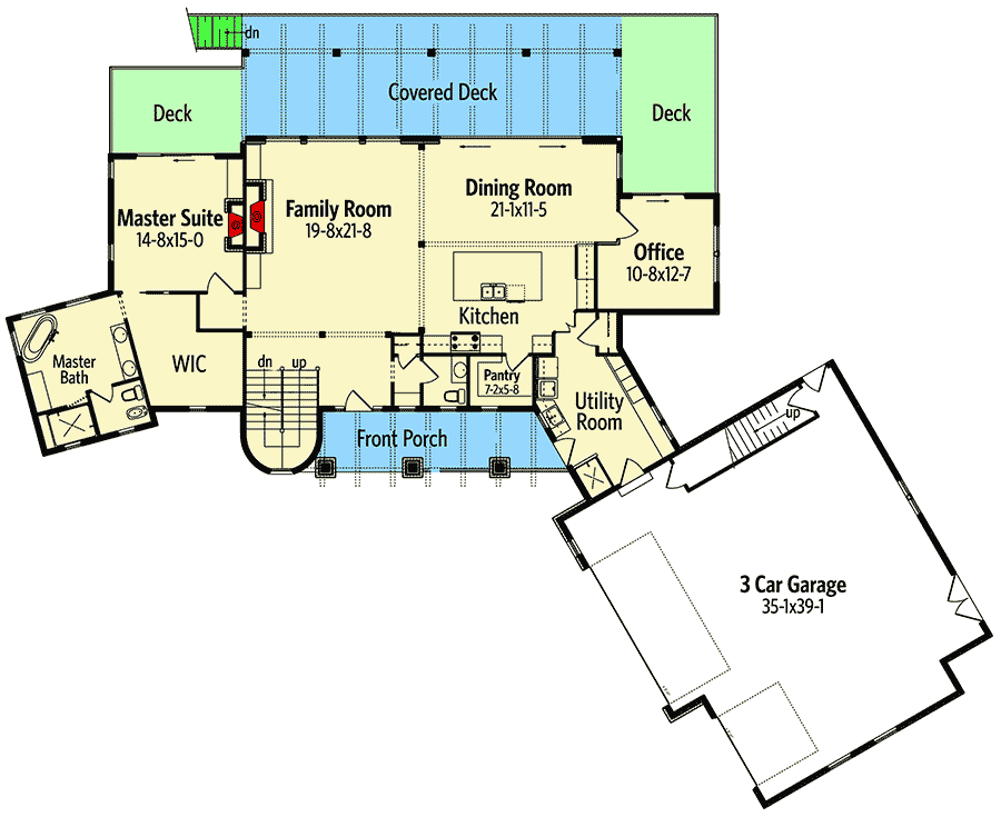 Mountain Dream Home Blueprints