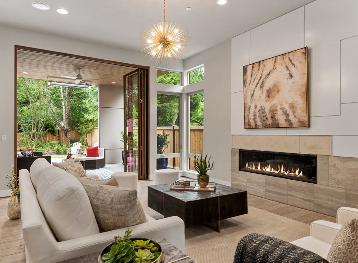 Spacious Modern Home Plan with Private Den - 23714JD | Architectural Designs - House Plans
