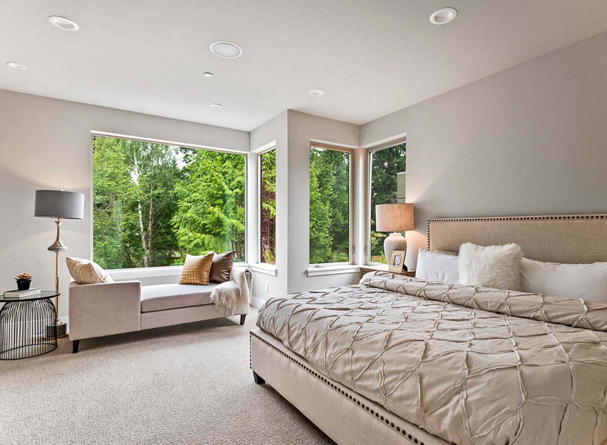 Spacious Modern Home Plan with Private Den - 23714JD | Architectural Designs - House Plans