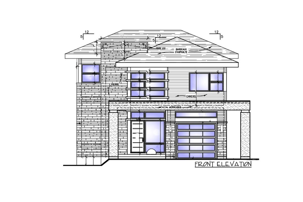 Compact Prairie Style House Plan - 90311PD | Architectural Designs ...