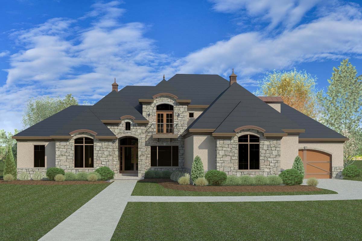 Plan 290055IY: Impressive European House Plan