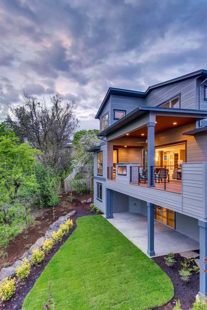 Modern House Plan With Finished Lower Level - 85223MS | Architectural ...