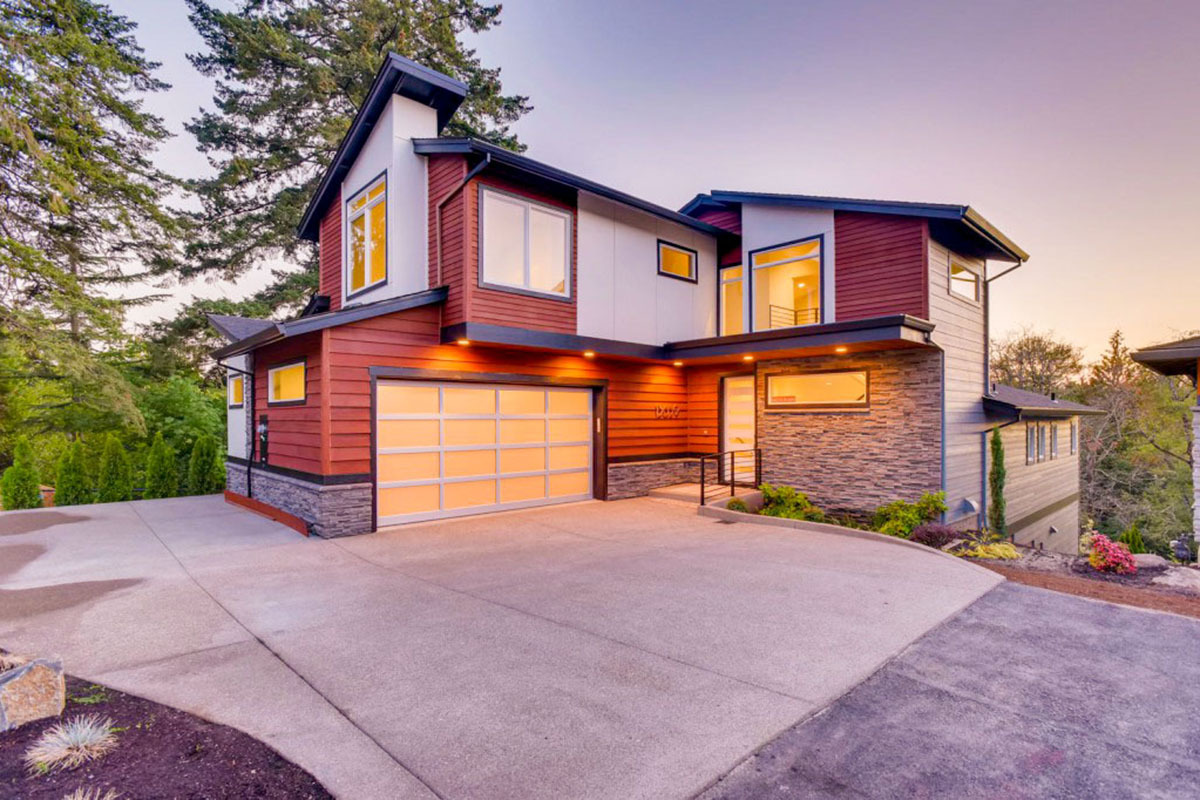 Modern House Plan with Finished Lower Level - 85224MS | Architectural ...