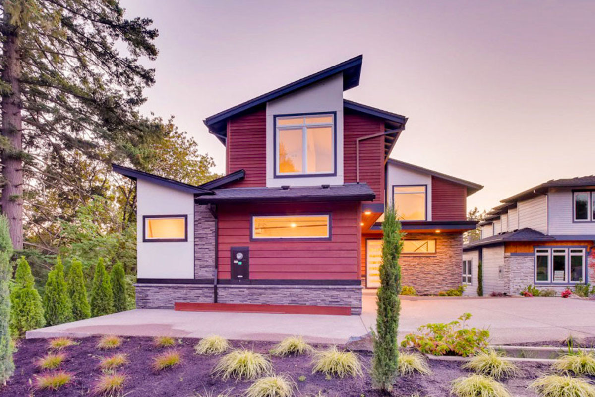 Modern House Plan with Finished Lower Level - 85224MS | Architectural ...