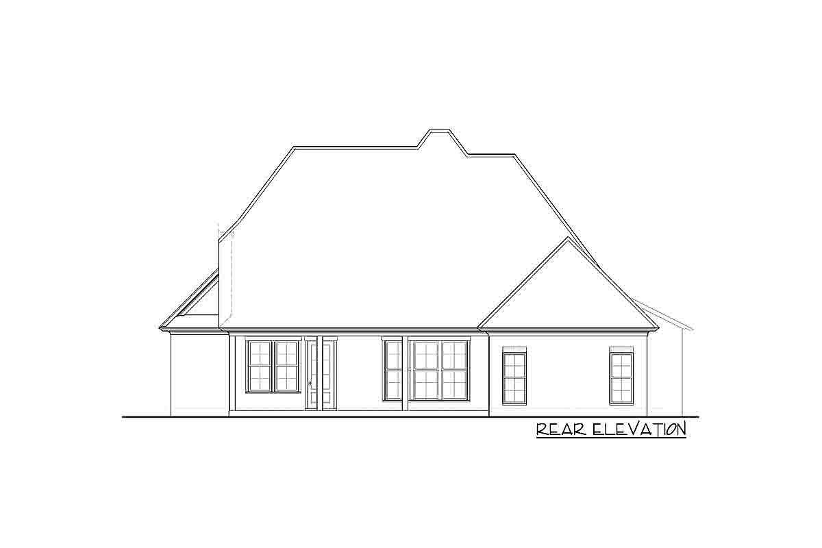 French Country House Plan with Open Floor Plan - 510018WDY ...