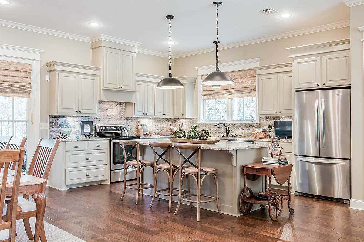 Ultimate Open Concept House Plan with 3 Bedrooms - 51776HZ ...