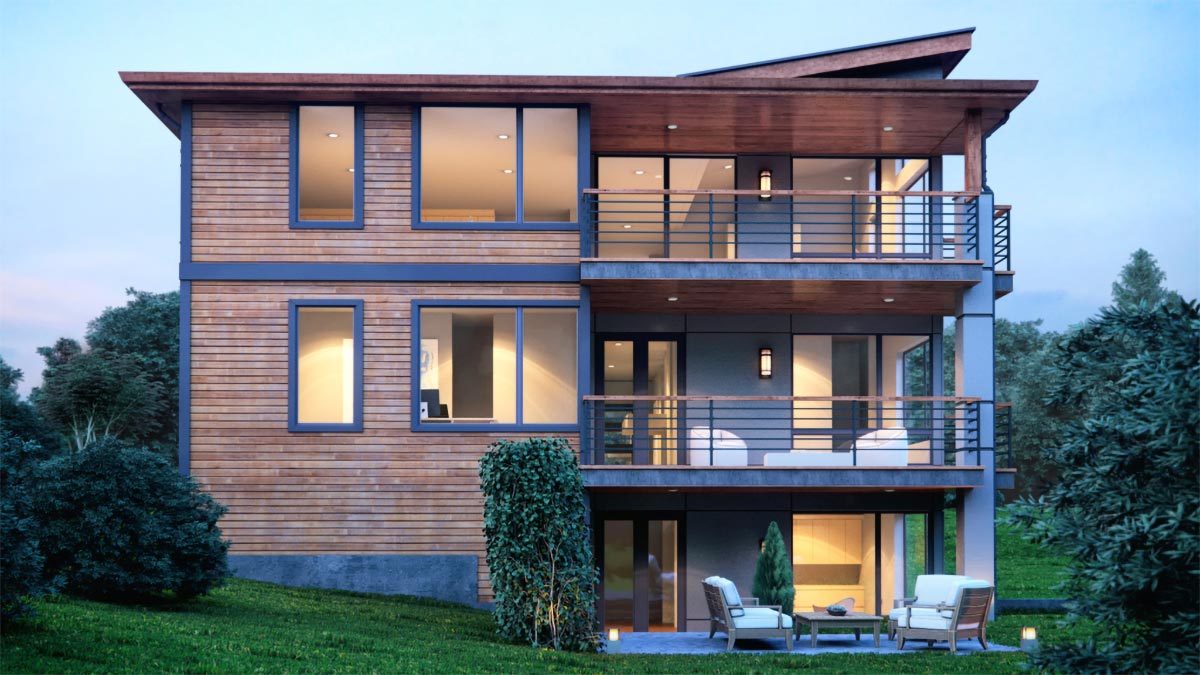 Bright and Airy Contemporary House Plan - 666027RAF | Architectural ...