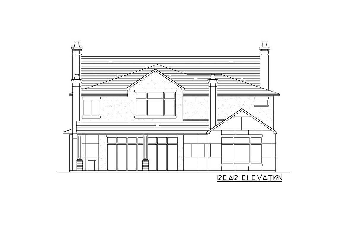 Striking Hill Country Home Plan with Drive-Under Garage - 36554TX ...