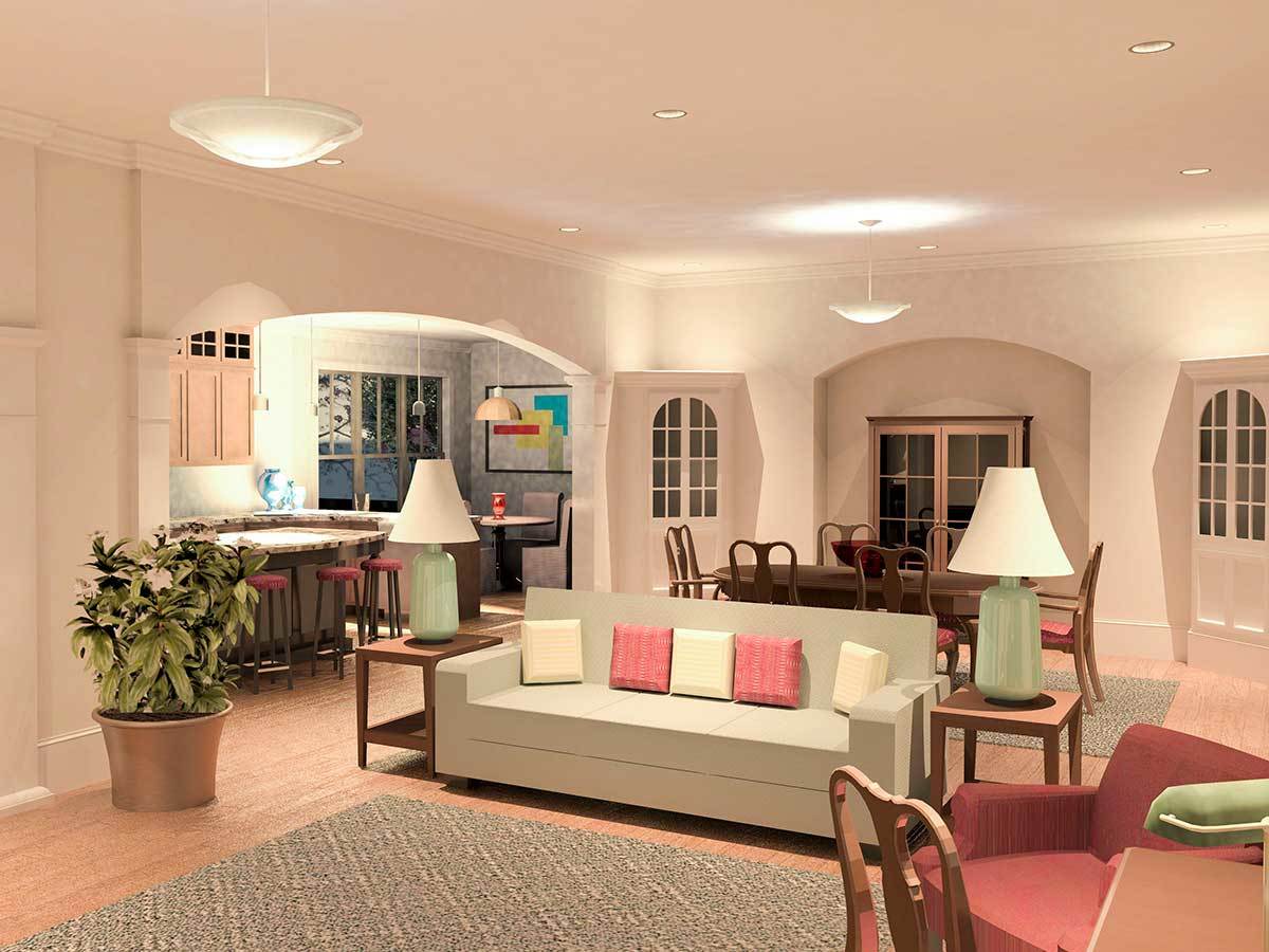 Victorian House Plan with Upstairs Sleeping Loft - 360016DK ...