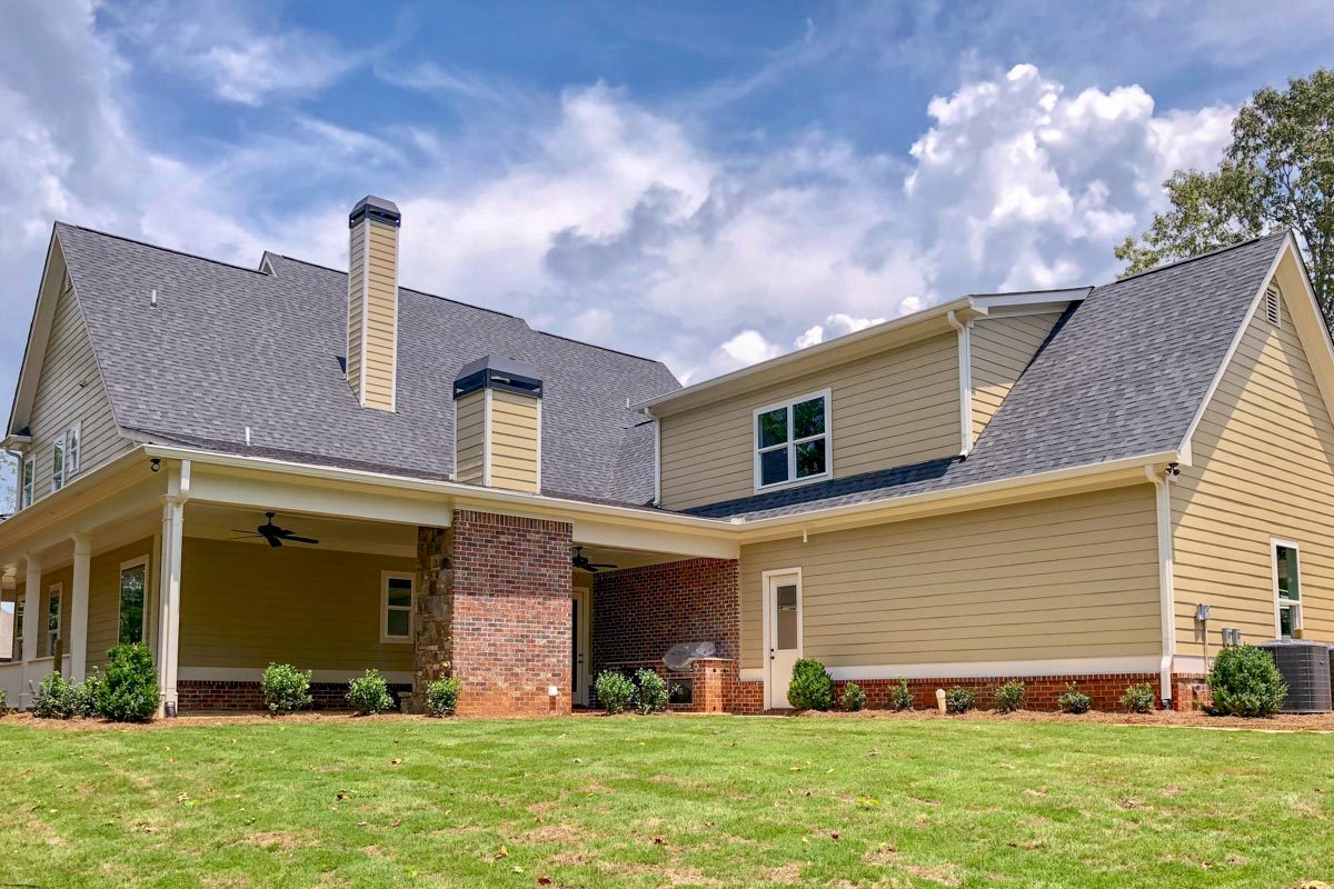 4-Bed Traditional House Plan with Wraparound Porch and Bonus Room ...