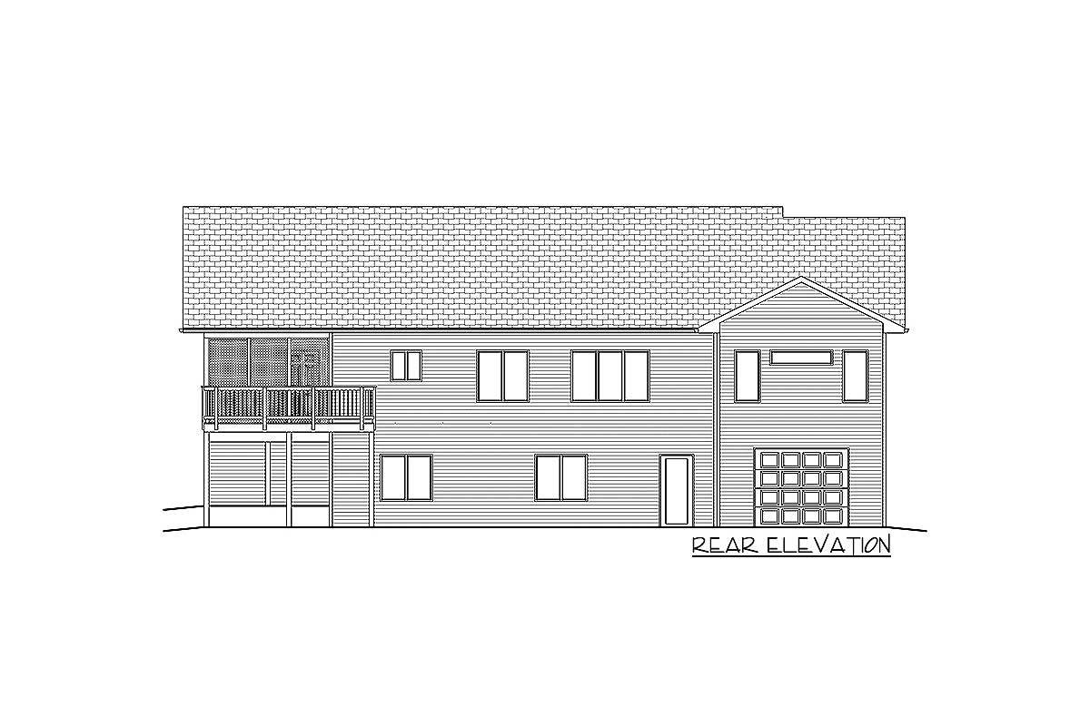 Split-Bedroom Ranch Home Plan with Optional Lower Level - 26913GP ...