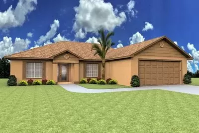 Cost-to-Build Report for Plan 64310BT: Traditional Florida 3-bed Home ...