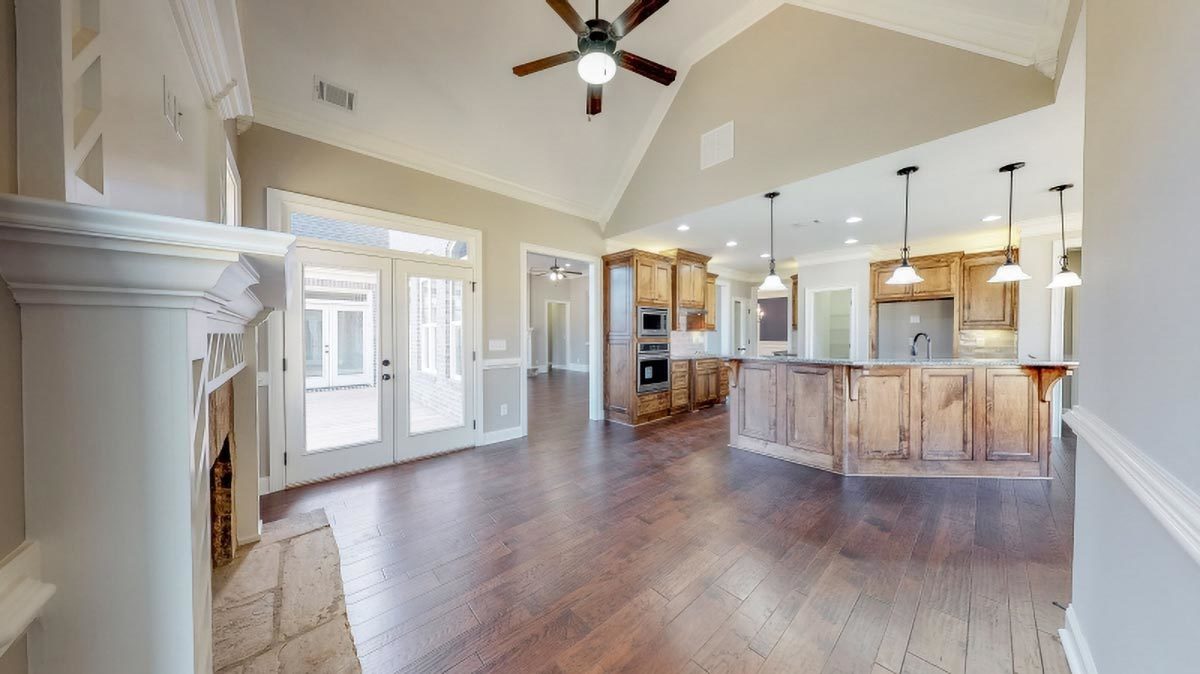 Two-Story House Plan with Vaulted Keeping Room - 710046BTZ ...