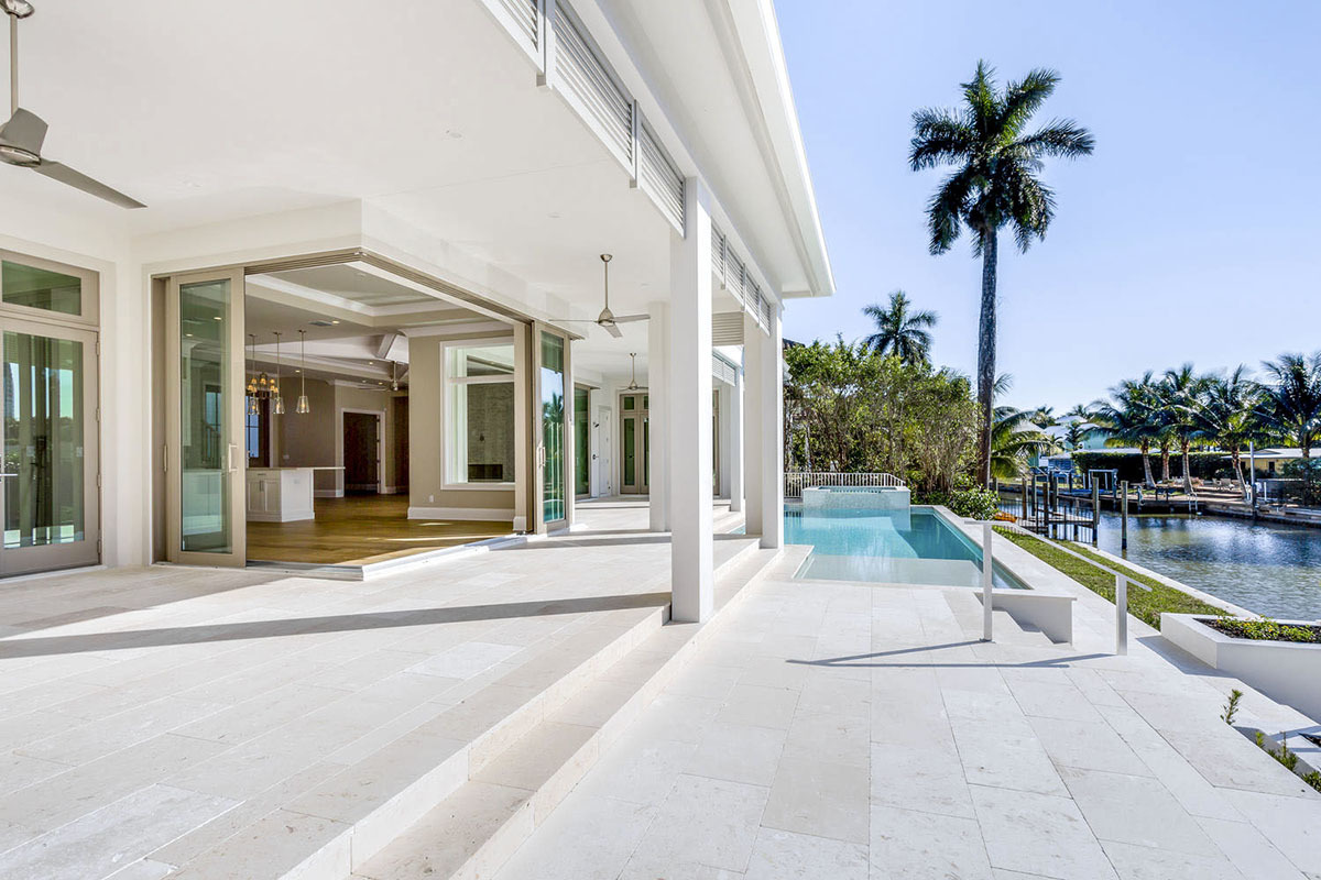 Contemporary Vacation Home Plan with Ample Outdoor Living Space ...