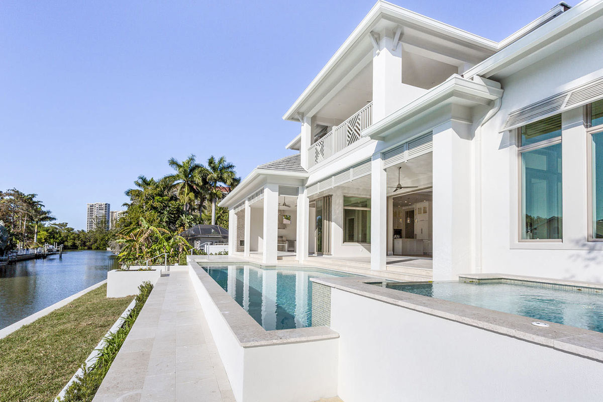 Contemporary Vacation Home Plan with Ample Outdoor Living Space ...