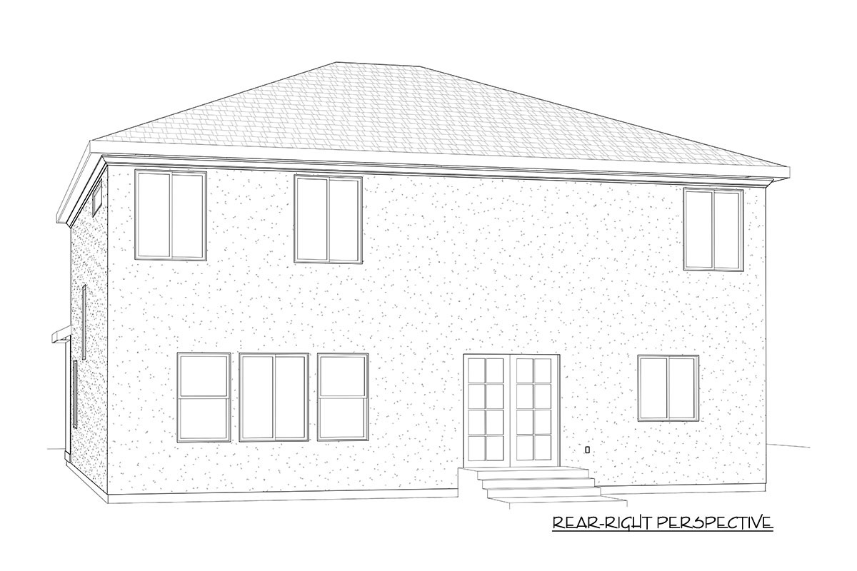 Exclusive Two-Story House Plan with Optional Lower Level - 910028WHD ...
