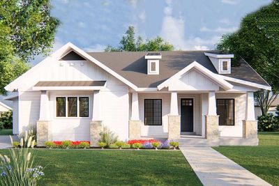 One Story Exterior House Designs