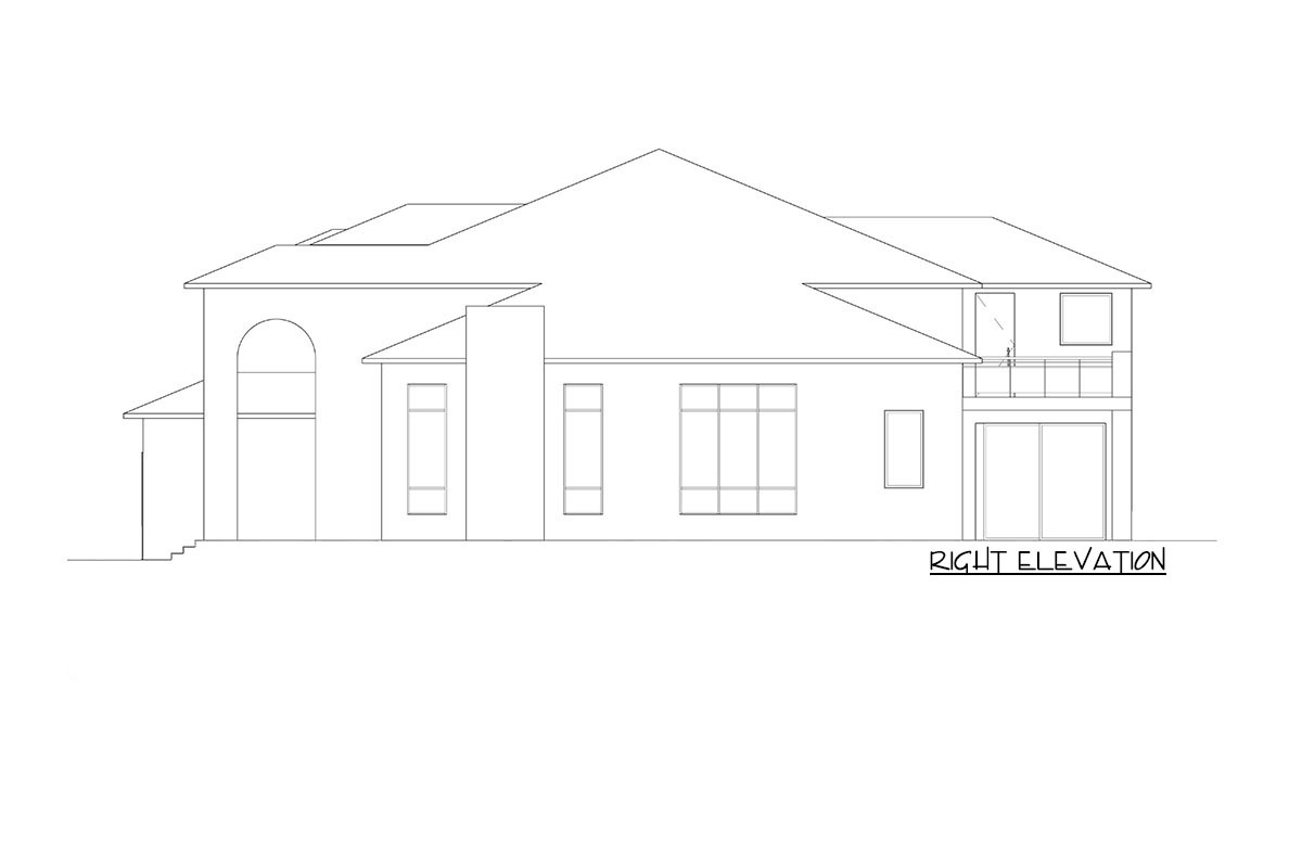 Spacious Two-Story House Plan with Two Staircases - 666089RAF ...