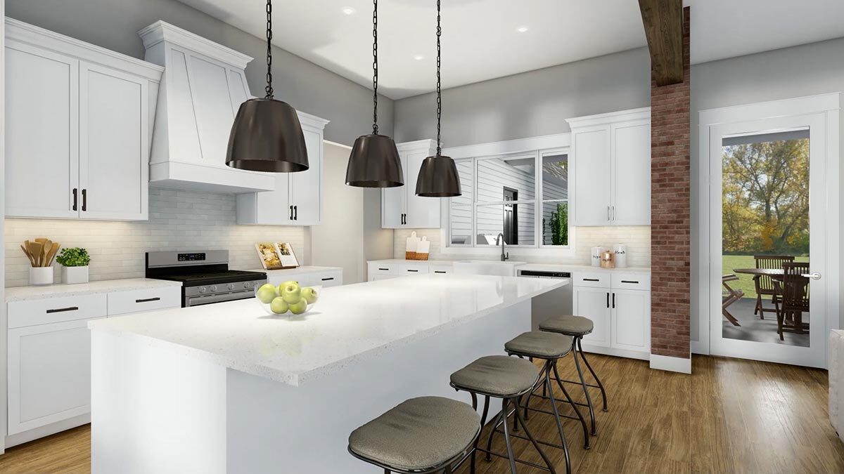 Perfectly Balanced 4-Bed Modern Farmhouse Plan - 56478SM ...