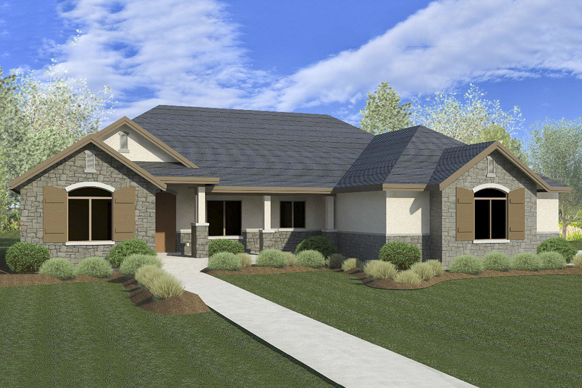4-Bed Ranch Home Plan with Large Lower Level - 290126IY | Architectural ...