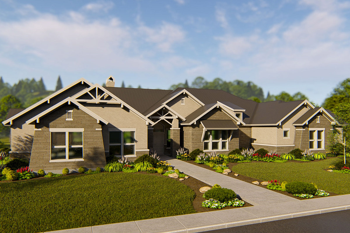 Level 1 Craftsman Home Designs