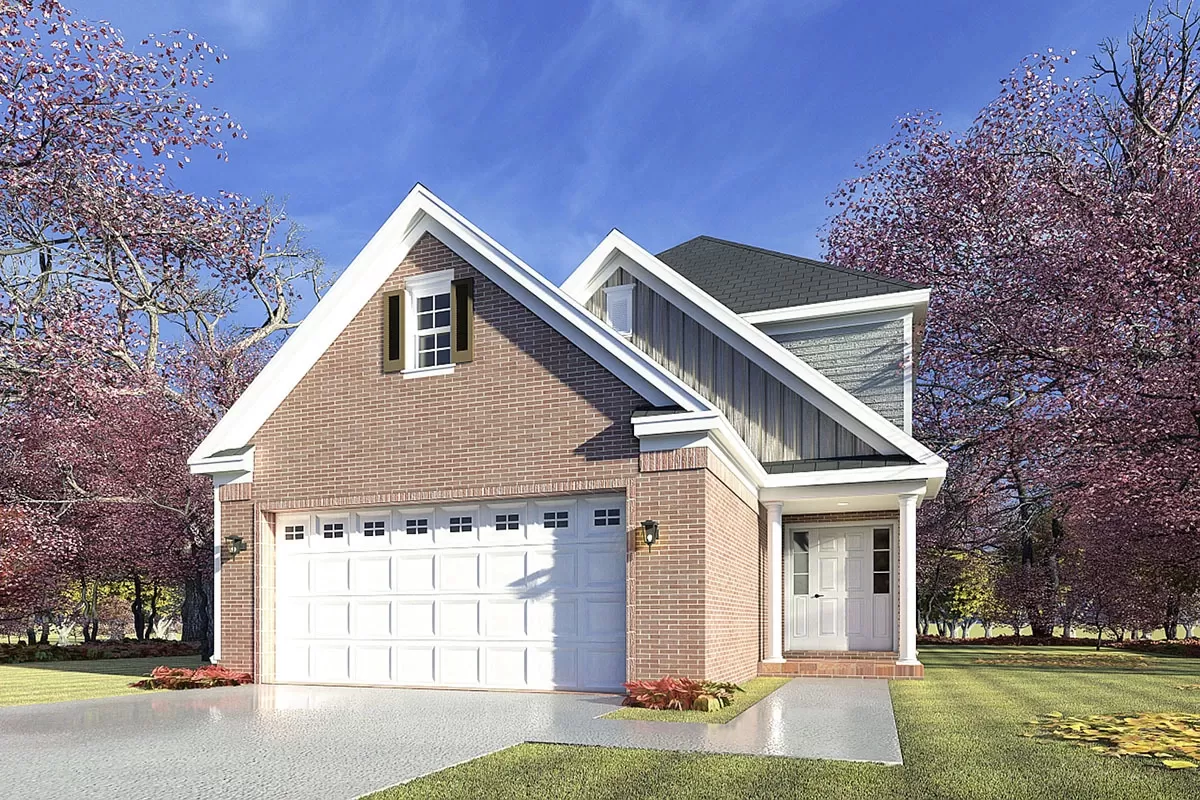 3-Bed Home Plan for the Starting Family - 70800MK | Architectural ...