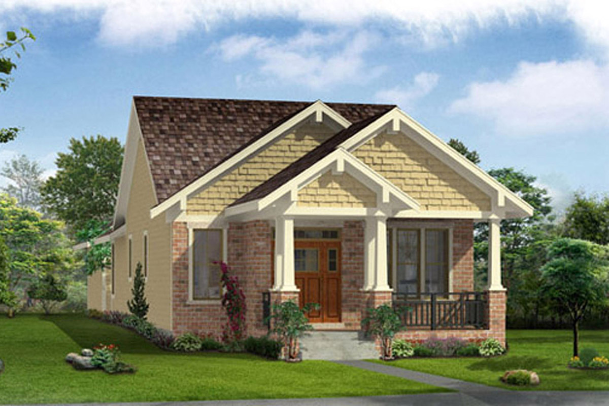 Comfortable Cottage with 2-Car Detached Garage - 39301ST ...