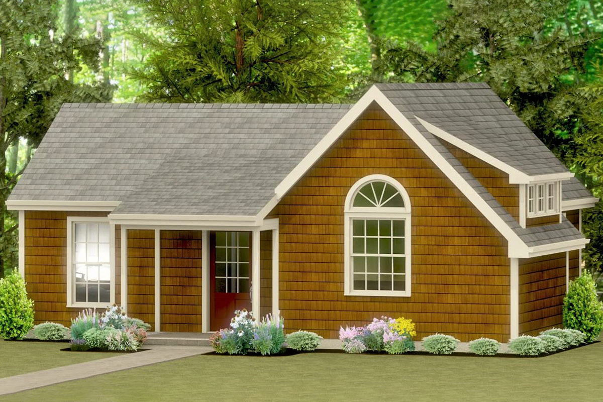 Small ADU House Plan with Year-'round Potential - 560012TCD ...