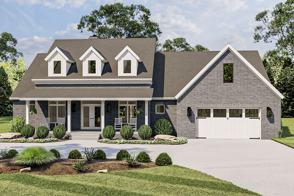Plan 62353DJ: 3-Bed Southern Country Home Plan with Sunroom and 14 ...