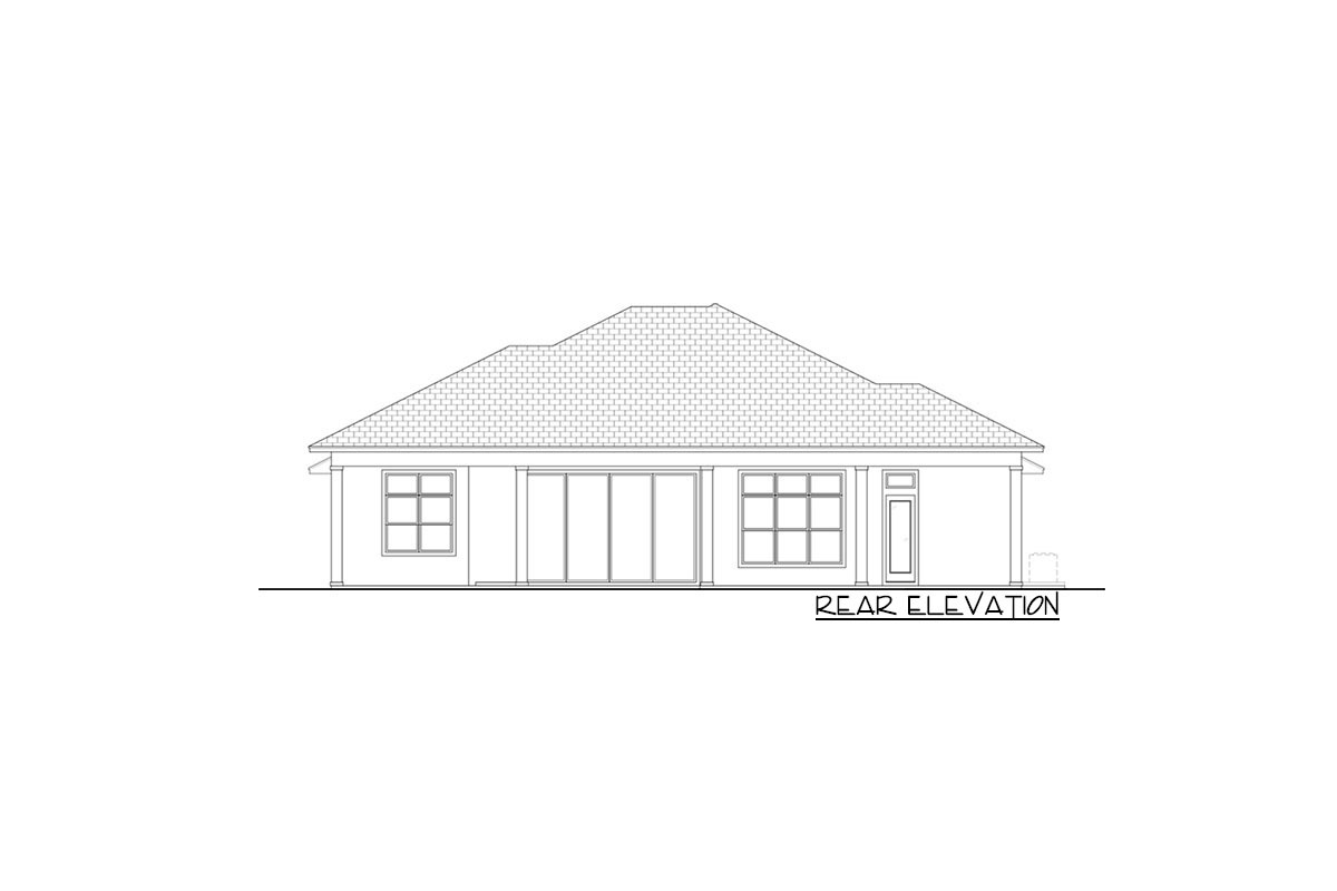 Coastal Southern Home Plan with Private Master Suite and 3-Car Garage ...