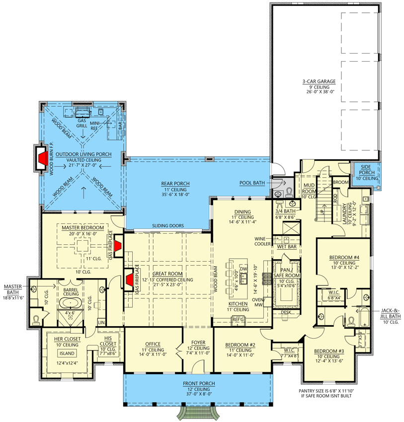 Louisiana Home Plan Design Ideas