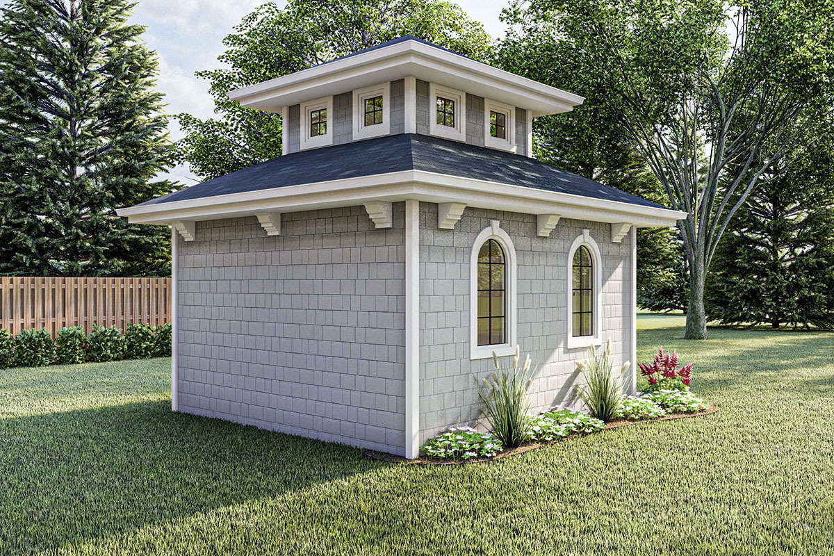 Shed Plan with Clerestory Windows - 623006DJ | Architectural Designs ...