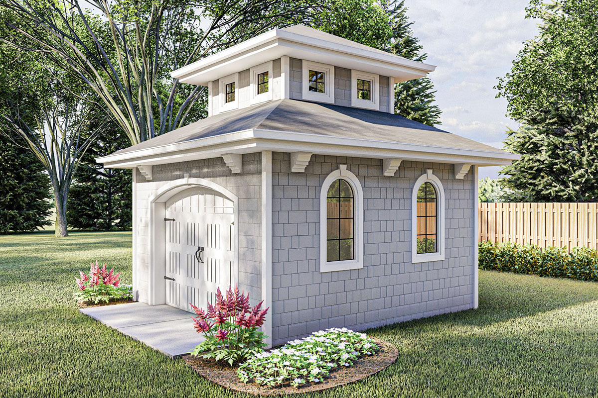 Shed Plan with Clerestory Windows - 623006DJ | Architectural Designs ...
