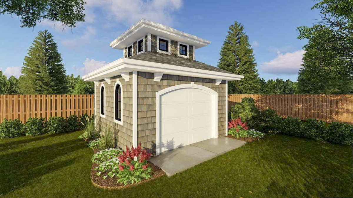 Shed Plan with Clerestory Windows - 623006DJ | Architectural Designs ...